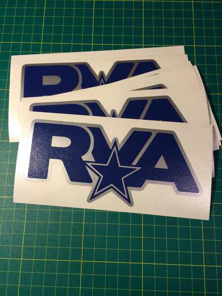 Cowboys Inspired RVA Sticker | RichmondStickers.com – Custom RVA ...