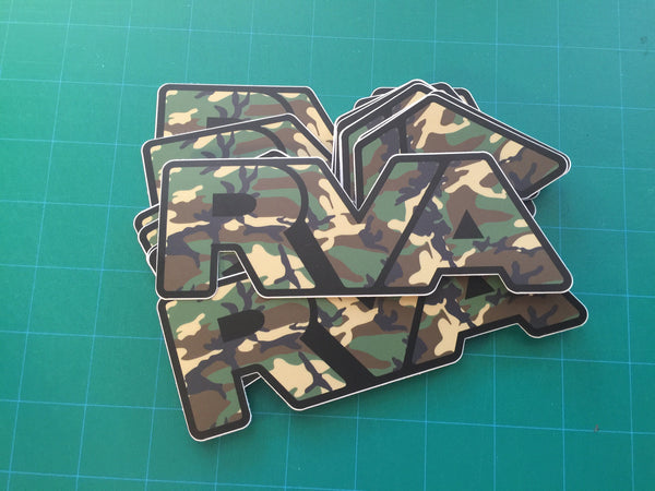 Camouflage RVA Sticker | RichmondStickers.com – Custom RVA Stickers ...