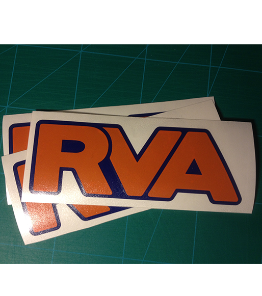 UVA Inspired RVA Sticker | RichmondStickers.com – Custom RVA Stickers ...