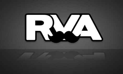 Mustache RVA Sticker - RichmondStickers.com – Custom RVA Stickers ...